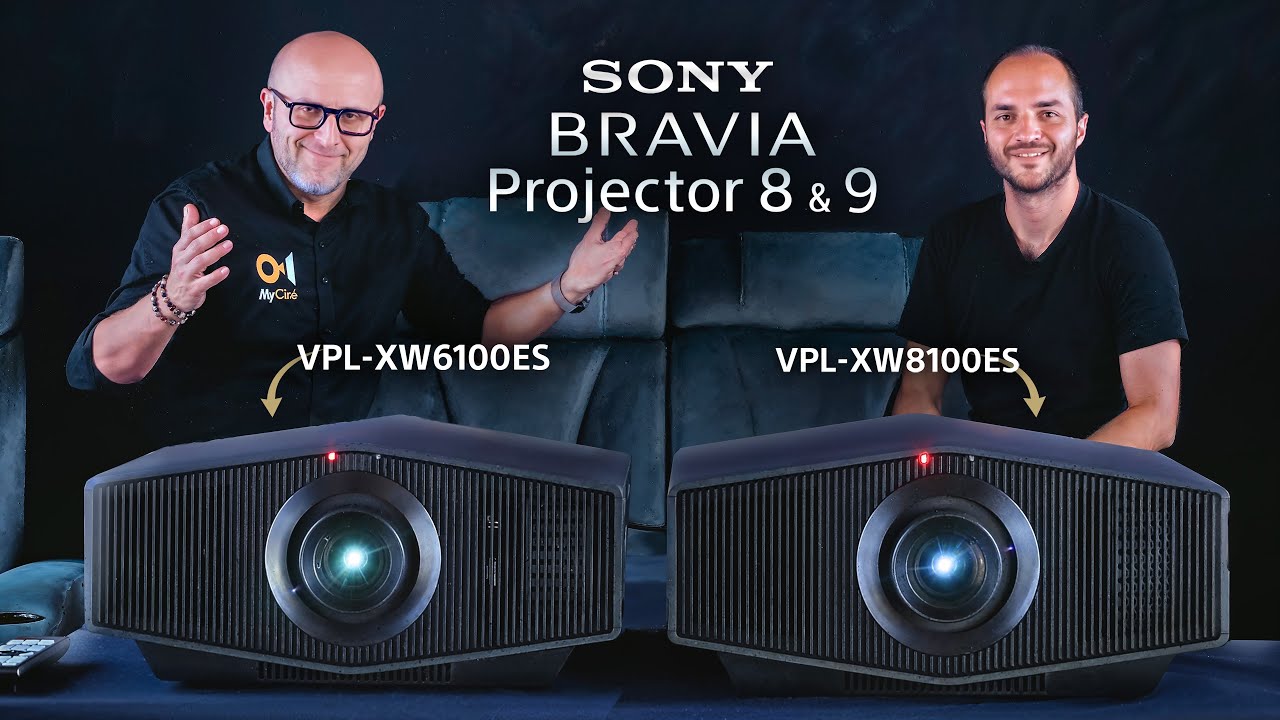 Que valent les deux nouveaux vidéoprojecteurs SONY ? BRAVIA Projector 8 et 9 - YouTube