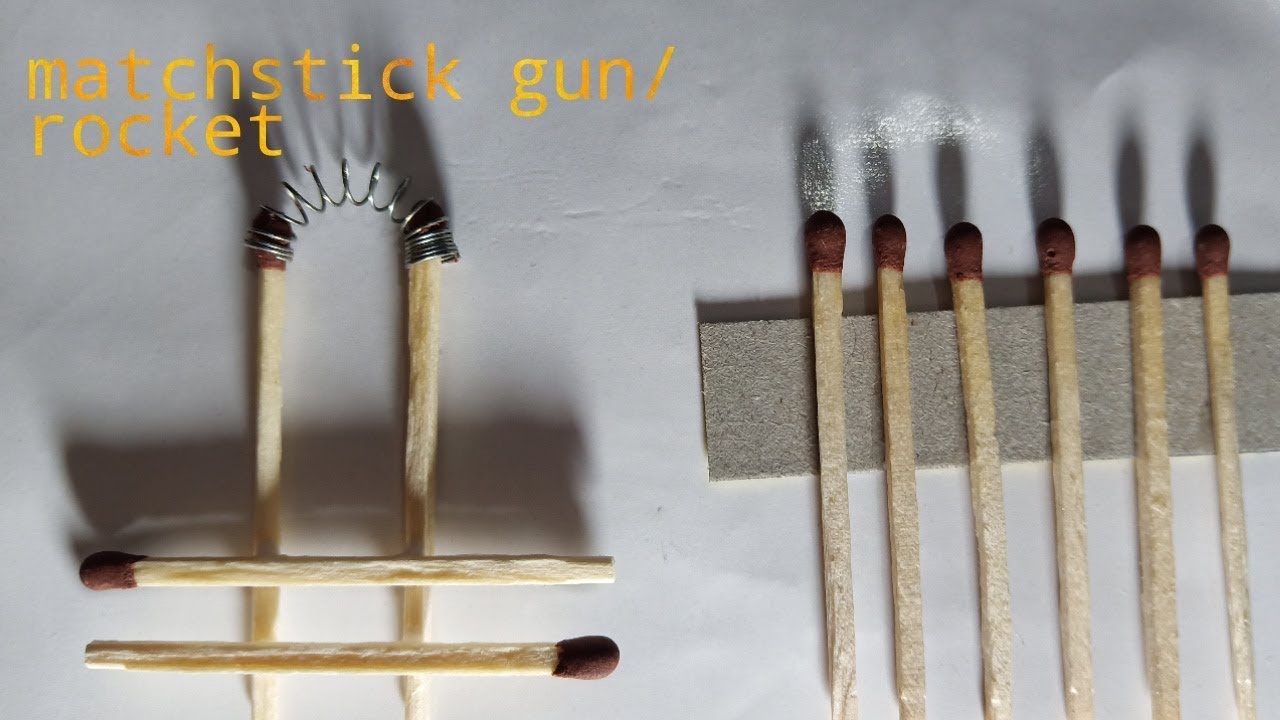 माचिस के तीलियों से Experiments | Easy Science Experiments | The Baklol ...