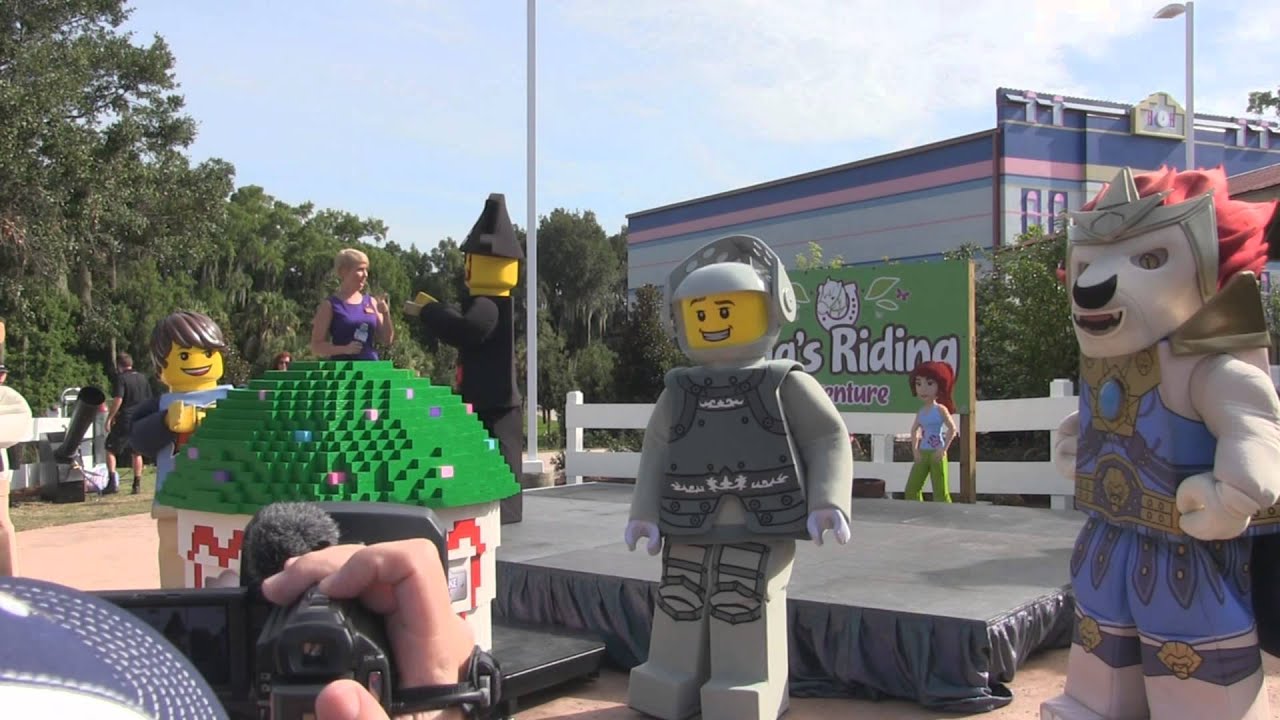 Lego Friends Heartlake City Grand Opening at Legoland Florida - YouTube