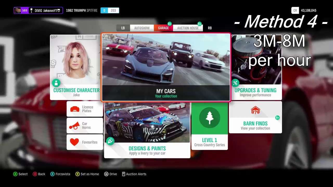 Forza Horizon 4 - ULTIMATE MONEY METHOD GUIDE! - 1M-100M Credits Per ...