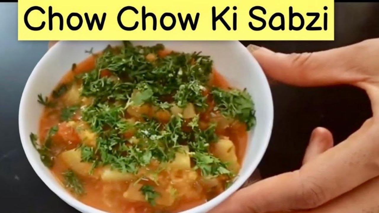 Chow Chow ki Sabji | Lunch Recipe | Quick Pressure Cook Sabji - YouTube