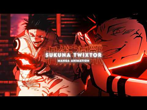 Ryomen Sukuna Manga Animation | Twixtor Clips | Jujutsu Kaisen