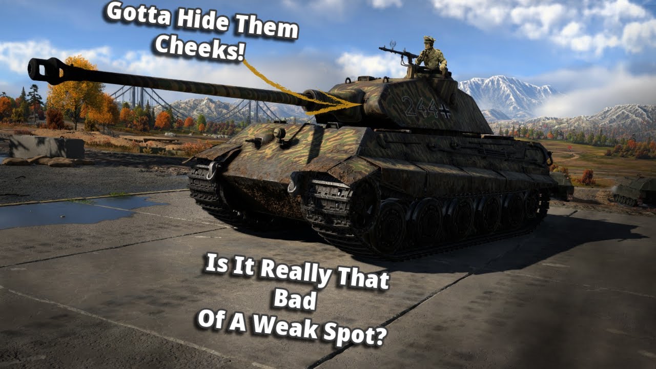 Let's See Who All Knows About This Weak Spot! | Tiger II P || WAR ...