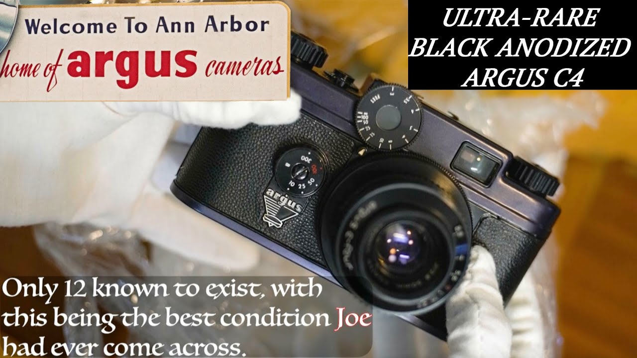 The Mysterious Black Argus C4 Rangefinder: Only 12 Known to Exist ...