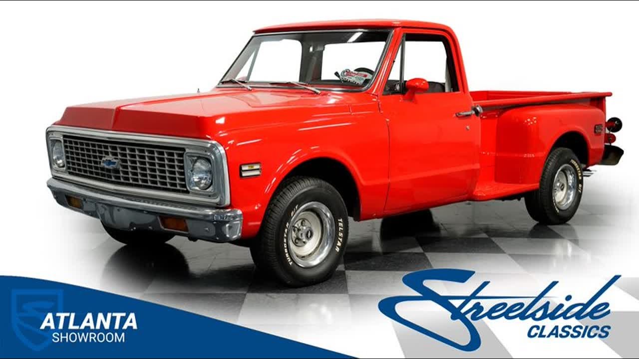 1971 Chevrolet C10 Stepside 8420-ATL for sale | Charlotte, Atlanta ...