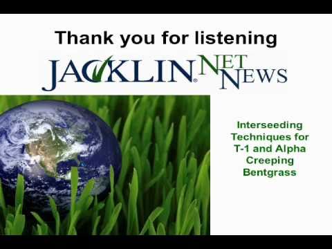 Jacklin Seed Interseeding - YouTube