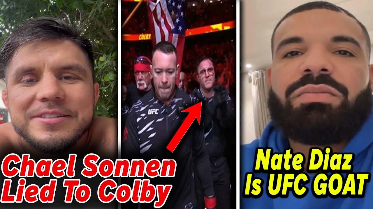 Chael Sonnen LIED to Colby Covington, Rapper Drake REVEALS His FAVORITE ...