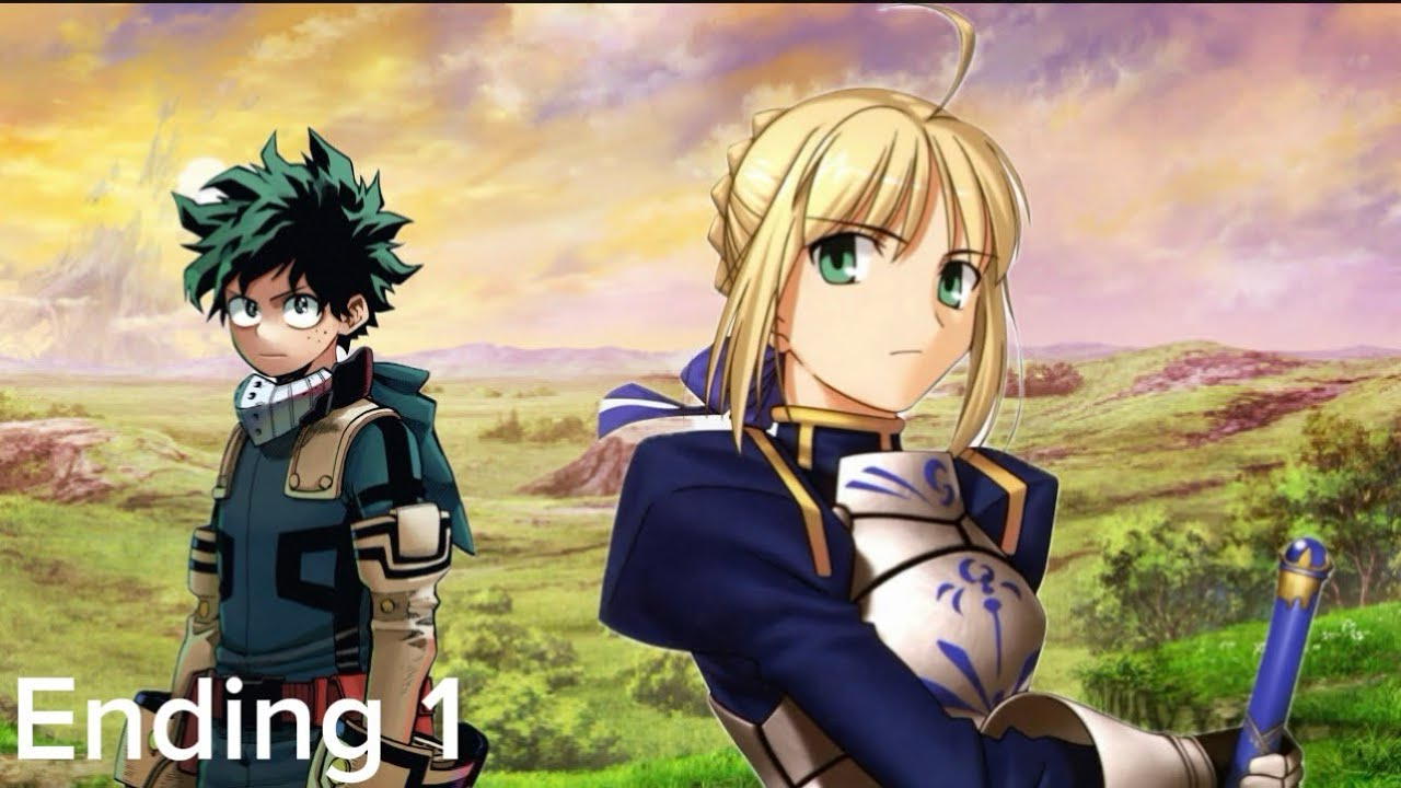 Fate/Stay Night: Heroic Blade (MHA x Fate) Ending 1 - YouTube