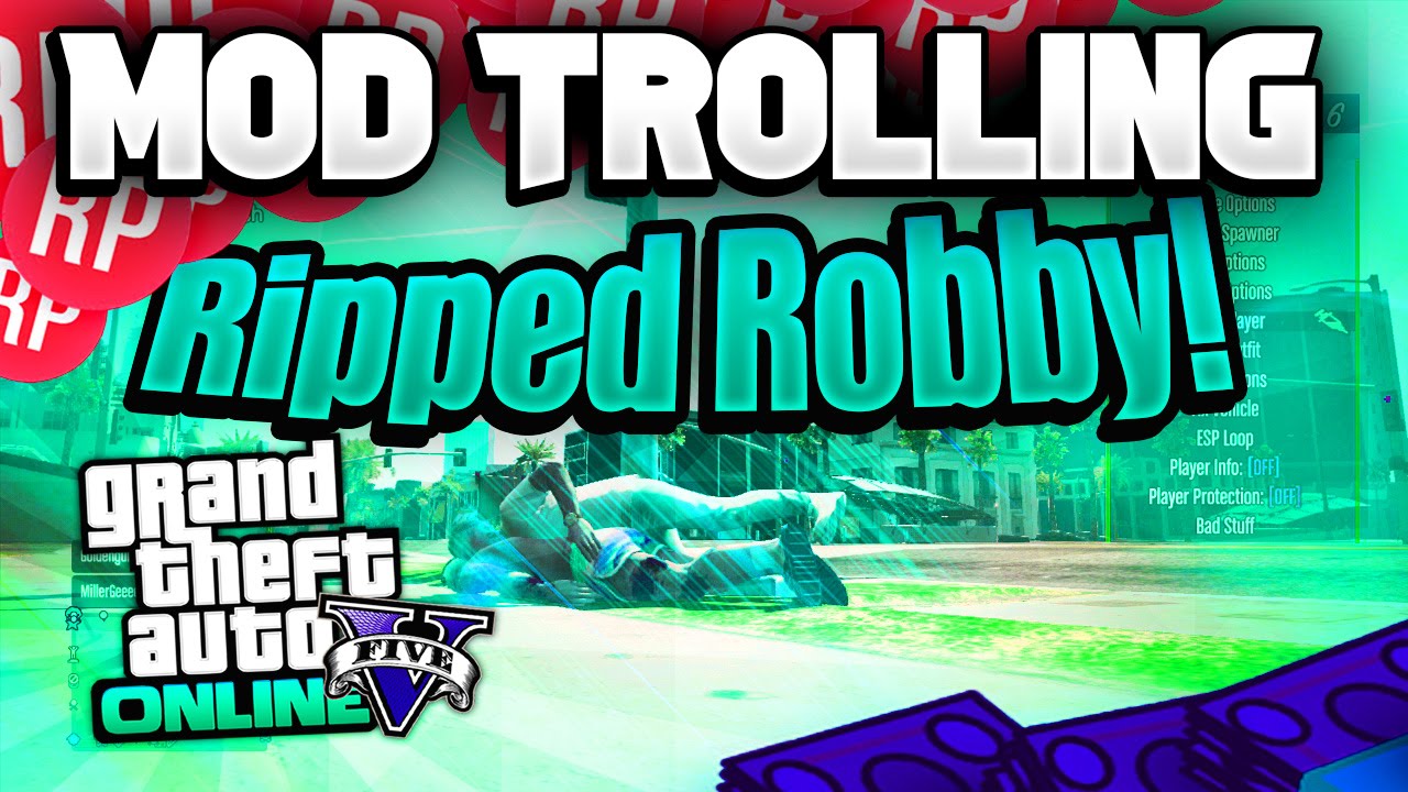 GTA 5 Mod Trolling #8 "With Ripped Robby" - YouTube