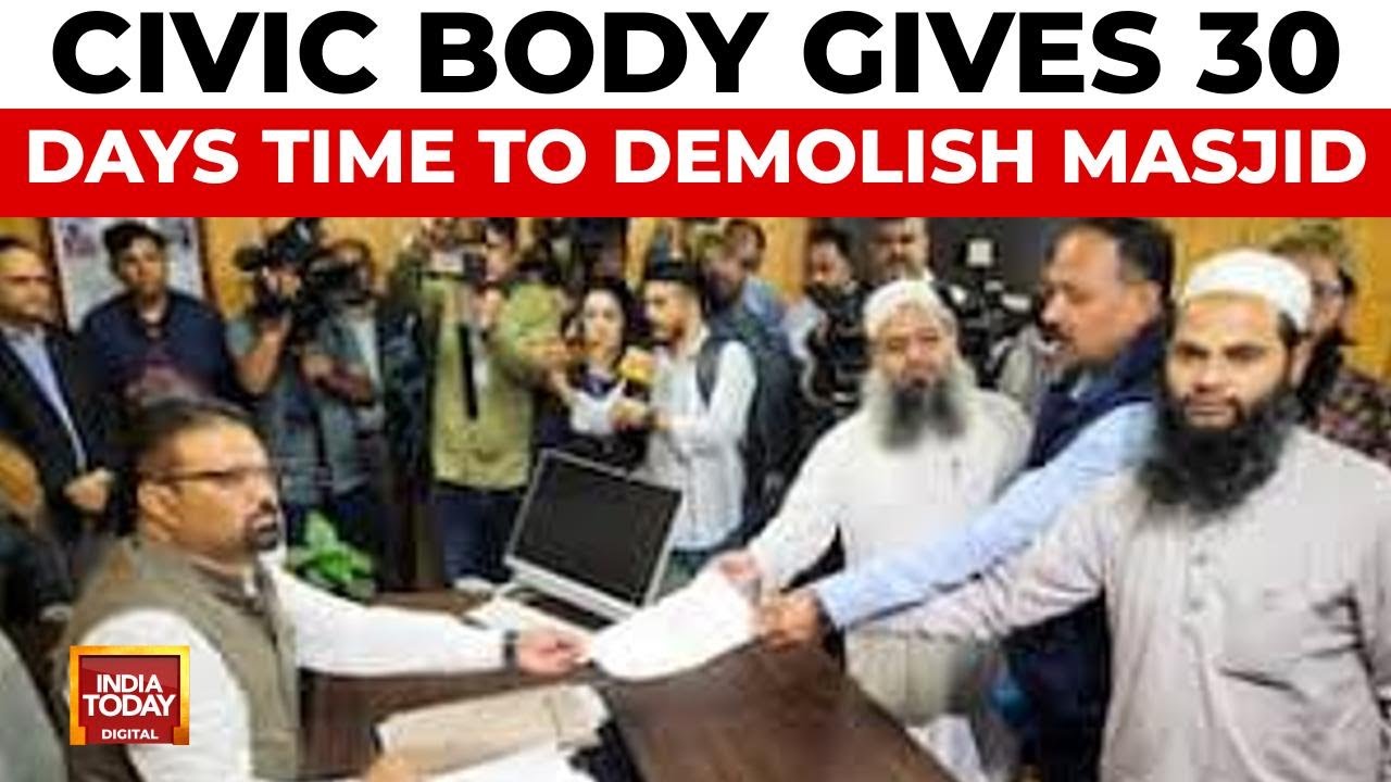 Shimla Mosque Demolition: Massive Protests Erupt, 30-Day Appeal Window ...
