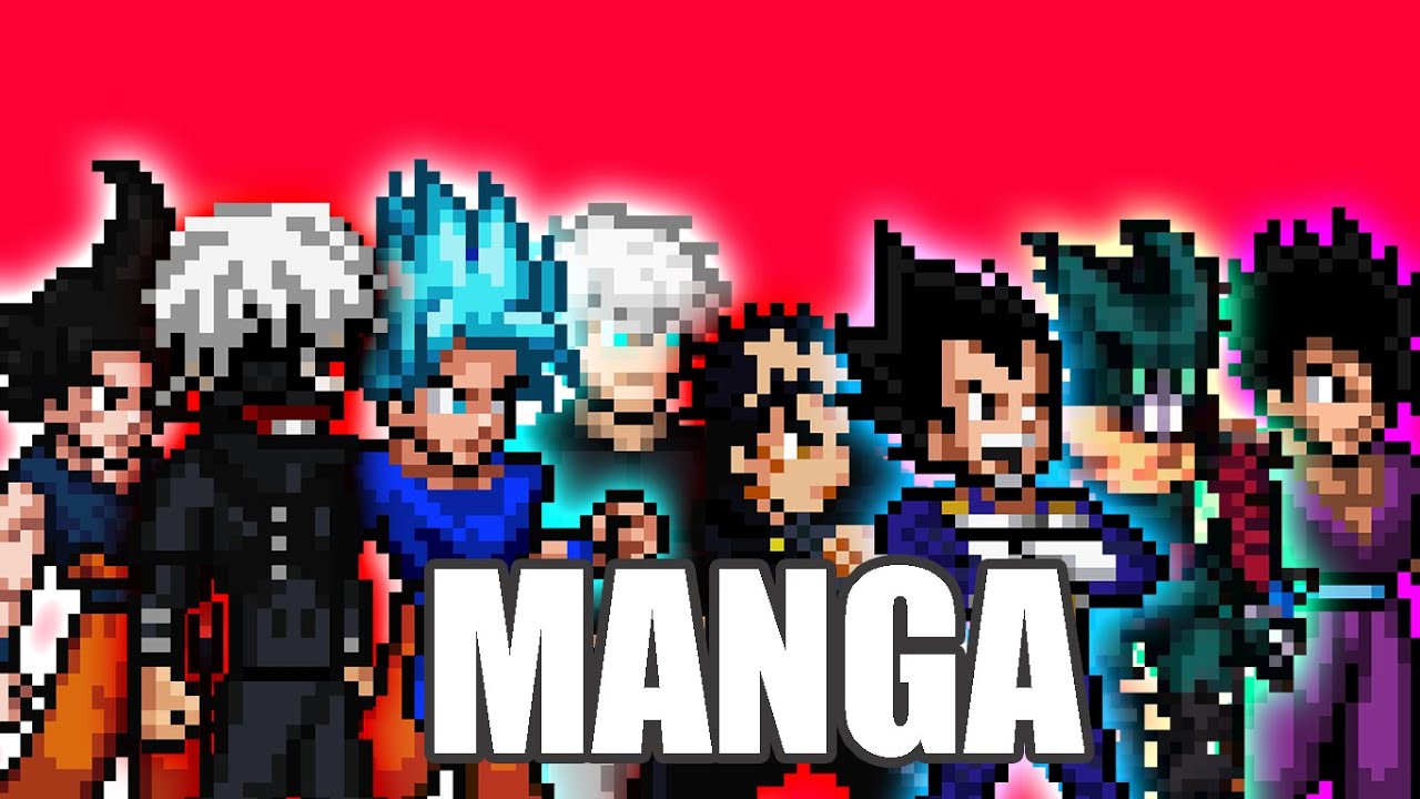 Mugen chars All Manga - YouTube