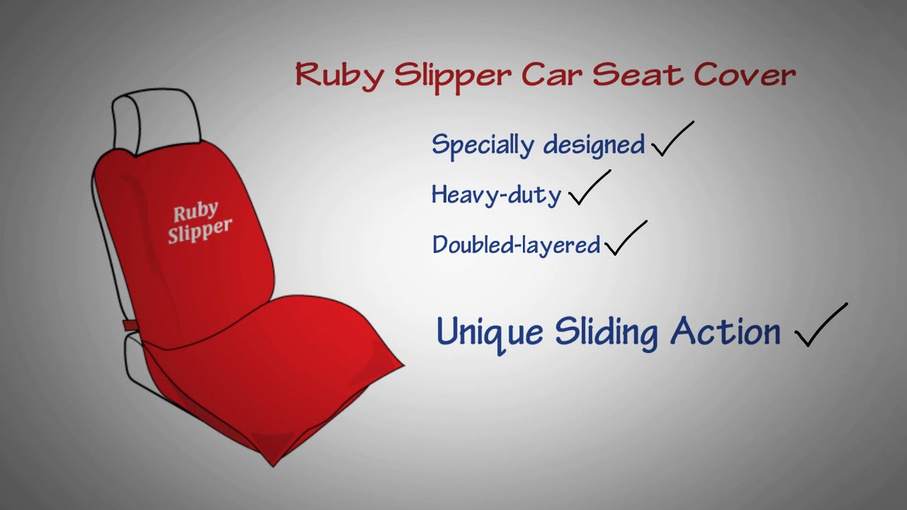 Introducing the Ruby Slipper Car Seat Cover - YouTube