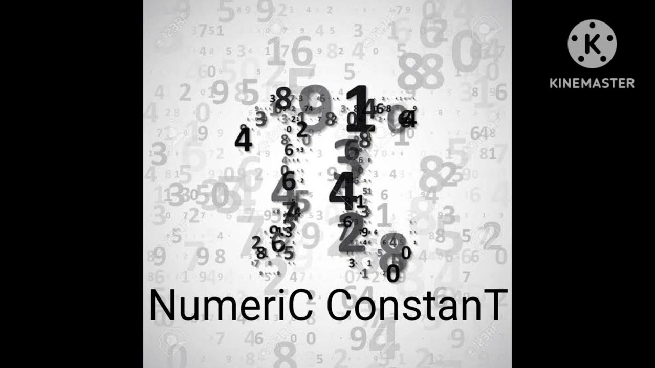 NumeriC ConstanT - YouTube