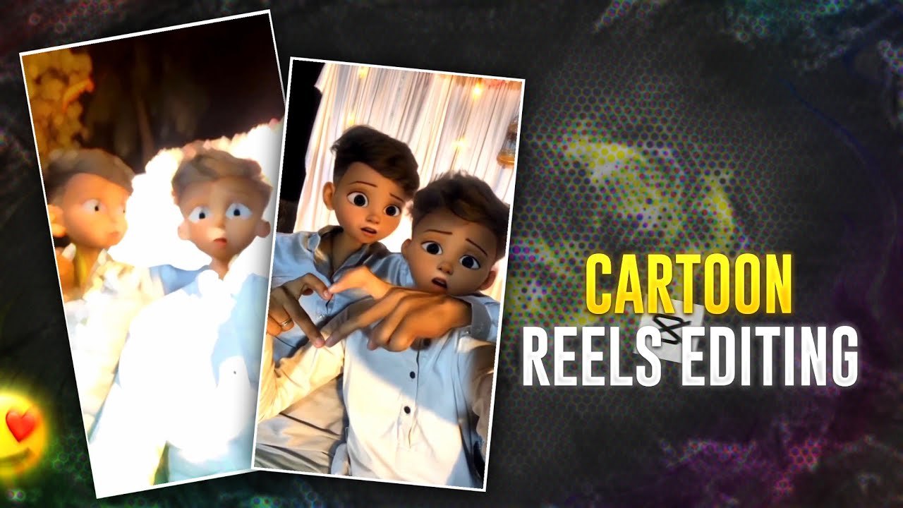 Instagram new Trending Cartoon Reels Video Editing ! instagram cartoon ...