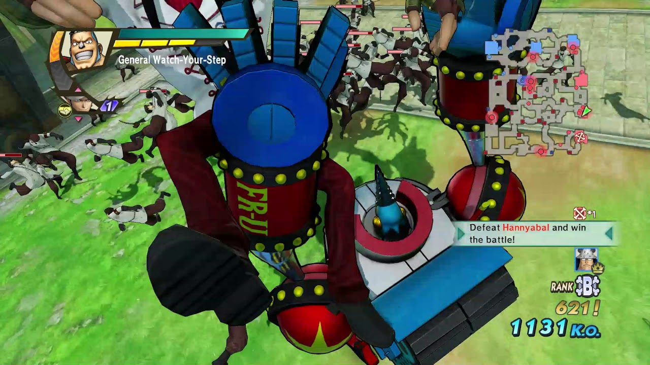 PS4 One Piece Pirate warriors 3 TS franky Level 51 Dream Log - YouTube