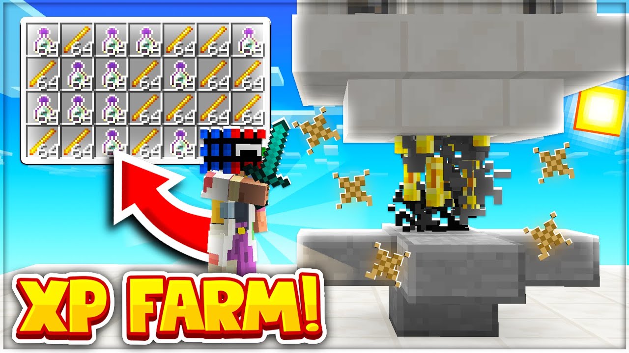 THE ULTIMATE AFK XP FARM... | Minecraft Skyblock | McHub Sun - YouTube