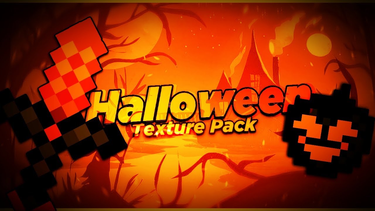Halloween 16x / Texture pack 0.15.10 / Skywars, 1v1... - YouTube