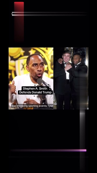 Stephen A Smith Trumps Racism Is A Problem For All Of Us Youtube
