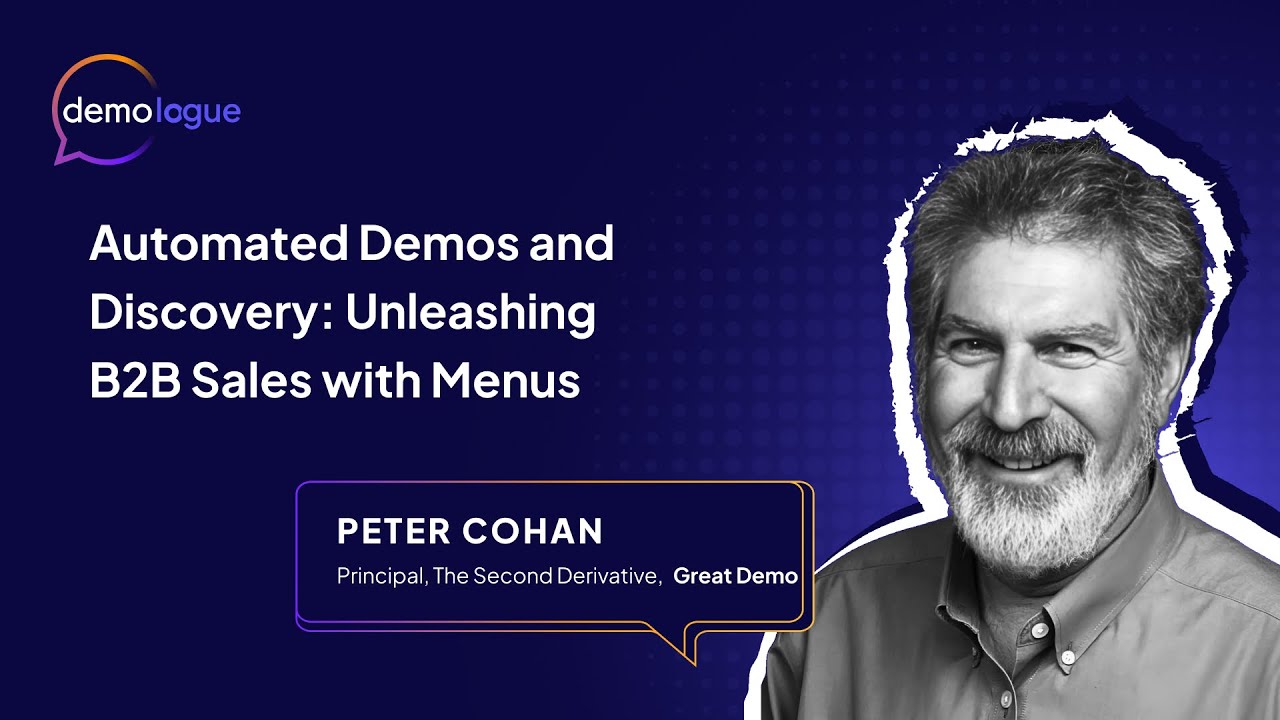 Automated Demos and Discovery: Unleashing B2B Sales with Menus ...