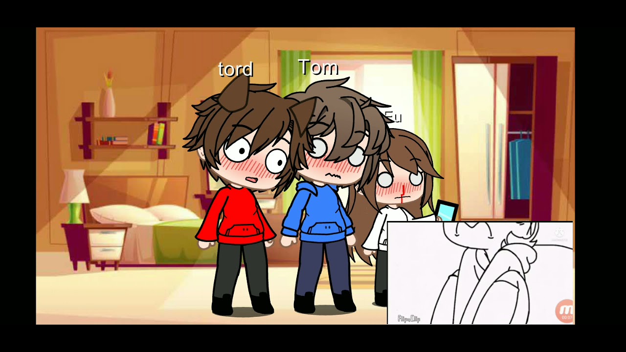 tord x tom "gacha clube" - YouTube