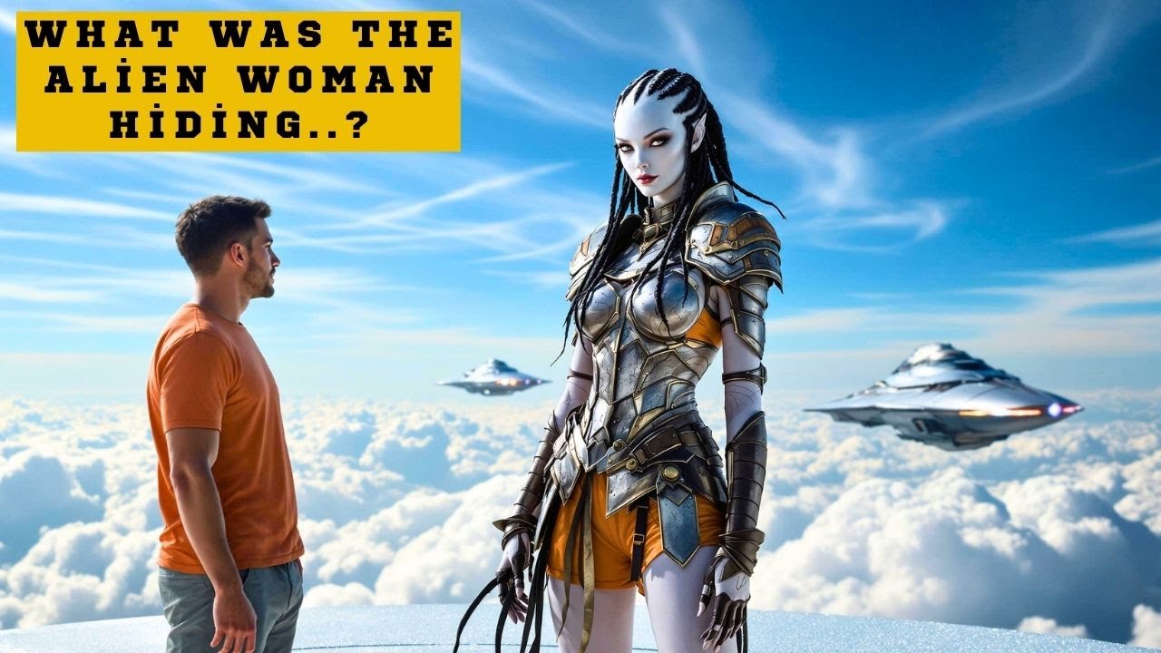 The alien woman was part of a riddle. The human male had to solve it ...