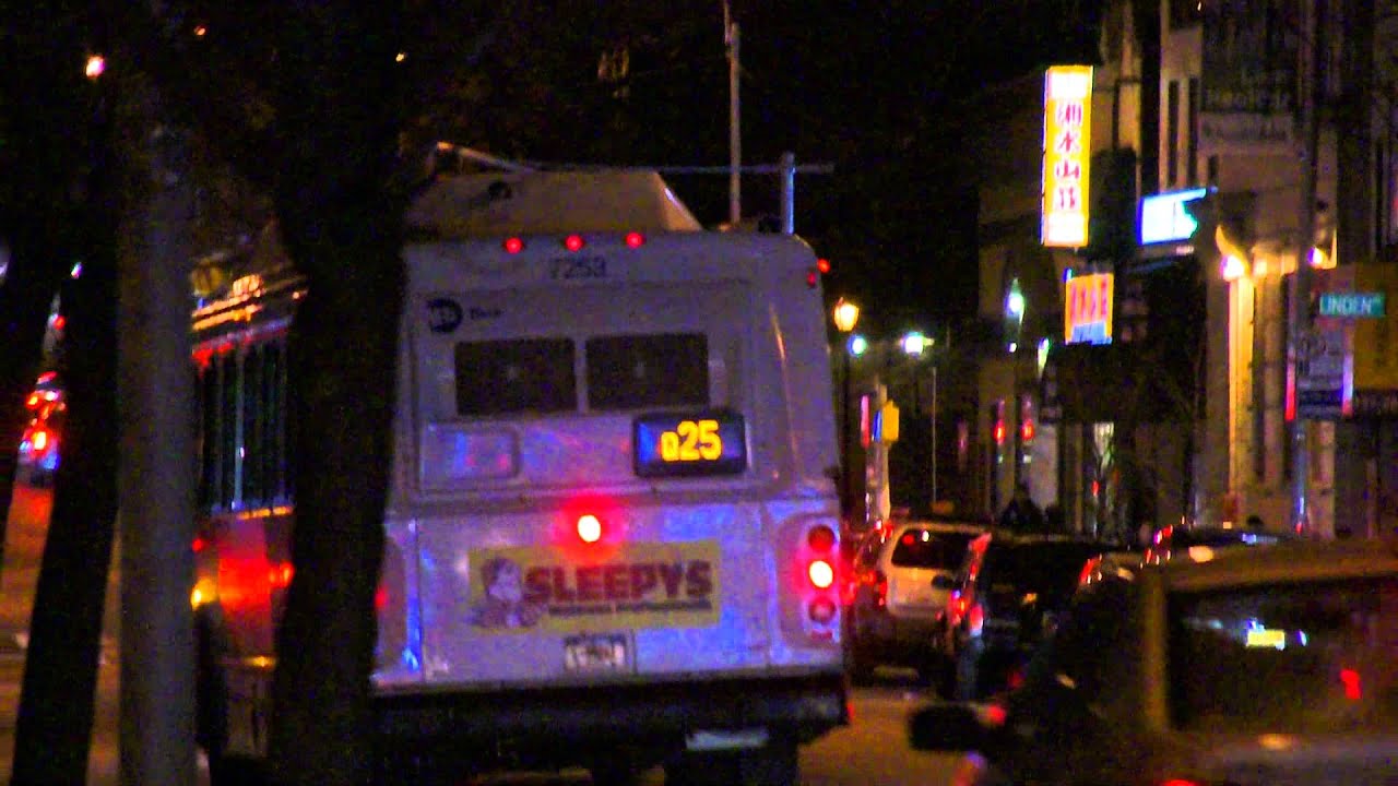 MTA Bus Company 1998 Orion V CNG 7253 On The Q25 @ Northern Blvd & Main ...