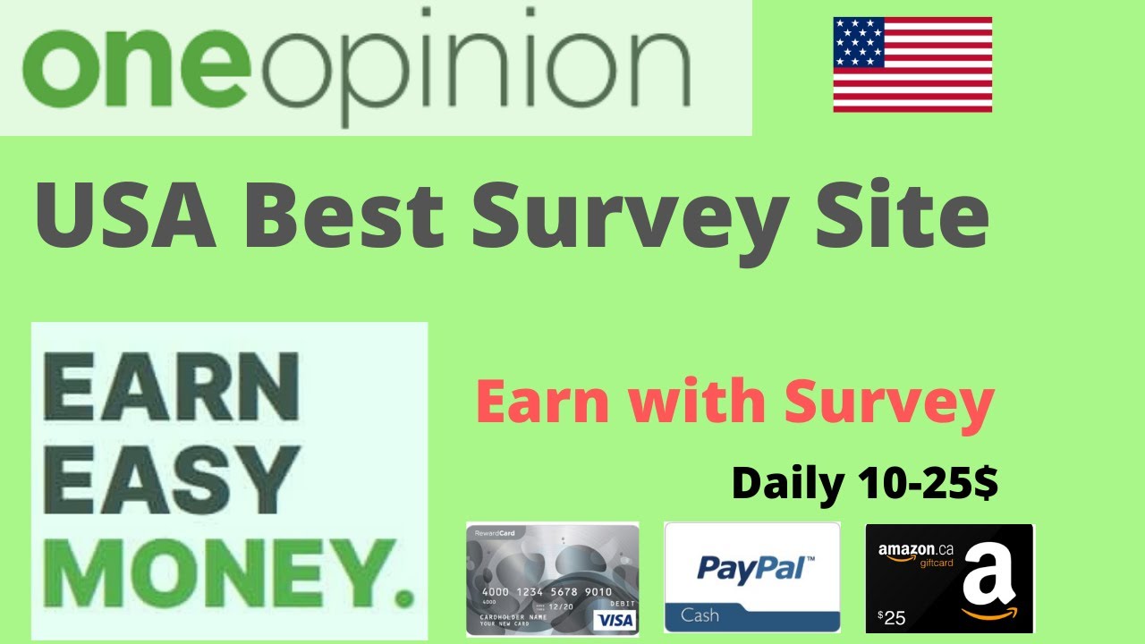 How to Create account in Oneopinion Survey Site.USA Best site for all ...