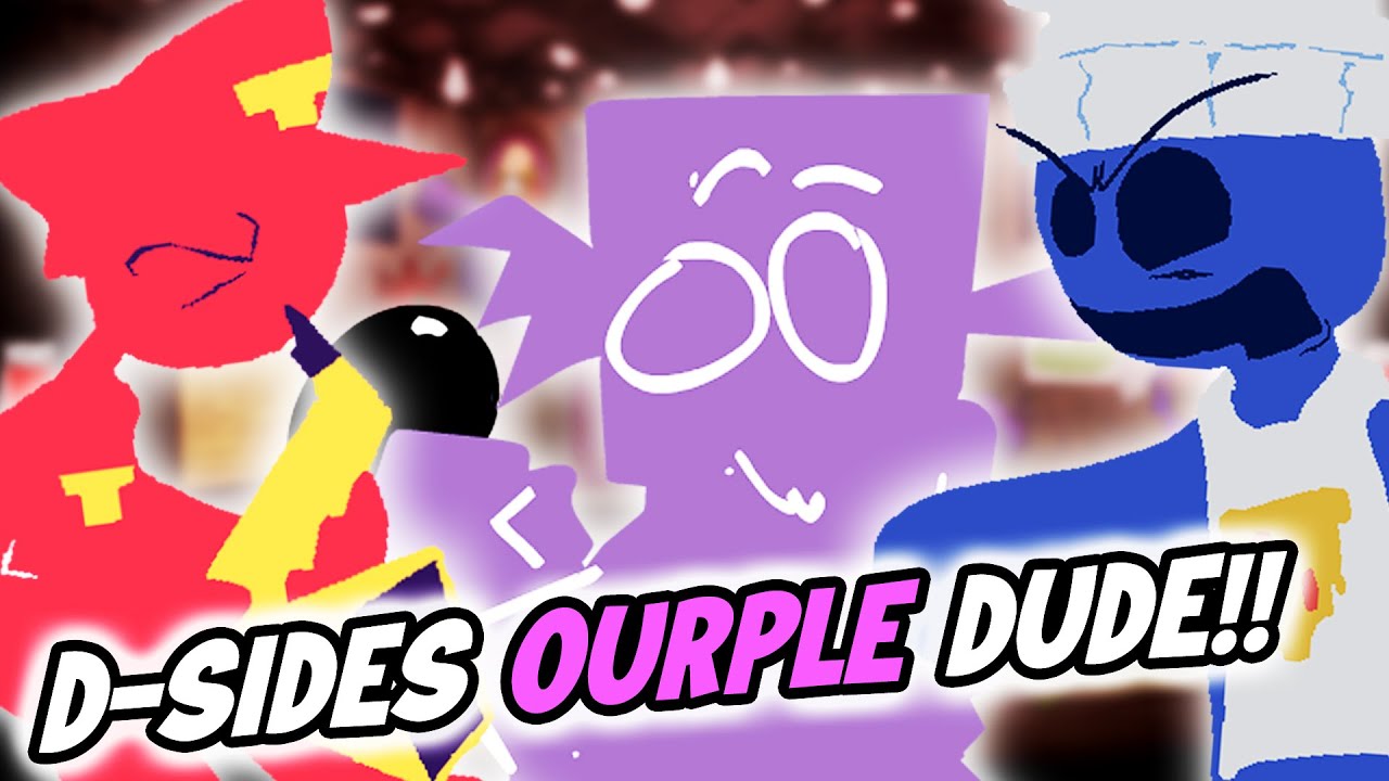 THE OURPLE GUY IS BACK... Well kinda? FNF VS Vloo Guy (Ourple Guy D ...