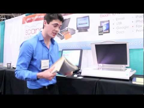 Ray Piskin introduces Scannx Book ScanCenter Scans to iPad at the ALA ...