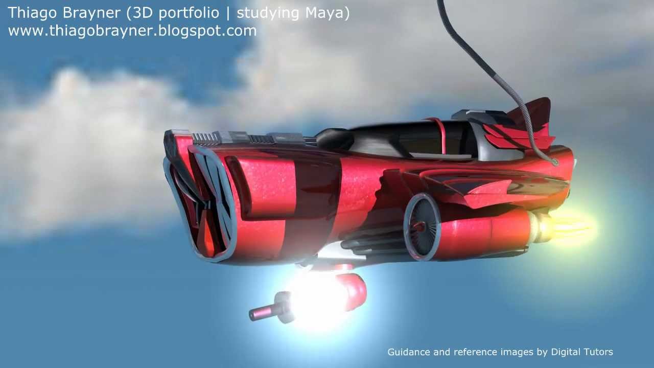 3D | Portfolio (Maya Ship) - YouTube