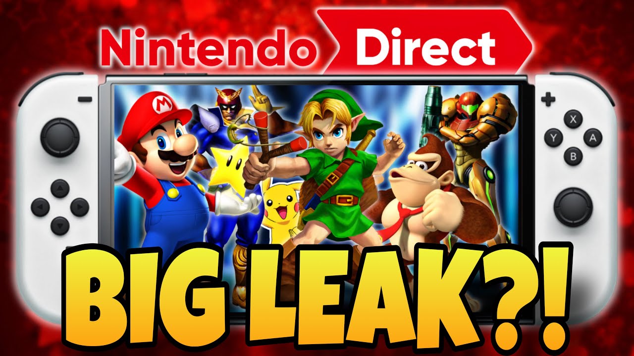 The Next Nintendo Direct Just Leaked?! - YouTube