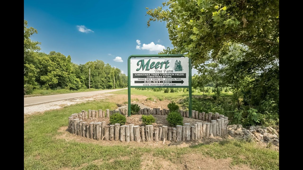 Meert Christmas Tree Farm - 14560 Dry Fork Road - YouTube