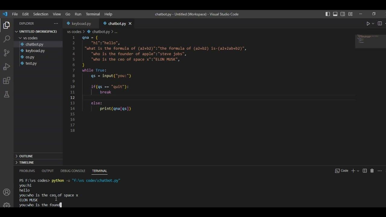 How to create an accurate Chat Bot Response System in Python Tutorial ...