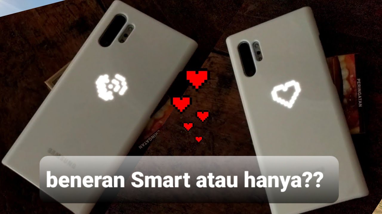 Unboxing Smart LED Cover Samsung 2021 ! casing nya berlampu 😱 - YouTube