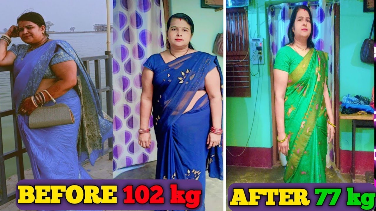 102 Kg to 77 Kg Weight Loss 😱।आप भी कर सकते हो अपना बजन कम।How to Loss ...