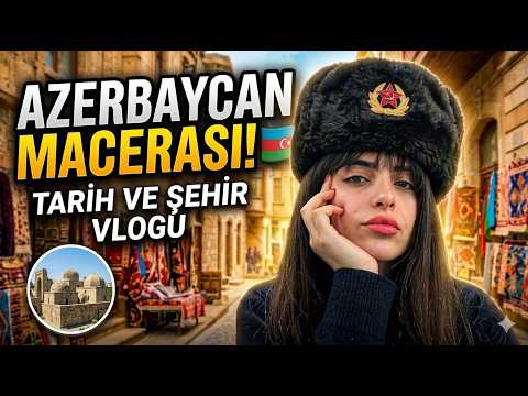 Azerbaycan da ünlü biriymiş | Bakü Vlog 🇦🇿
