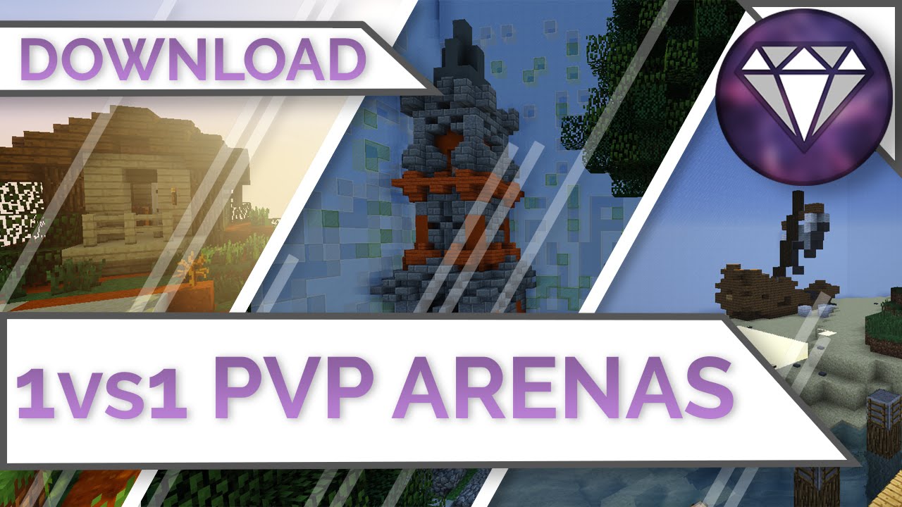 Minecraft 1vs1 PvP Arena Bundle | FREE DOWNLOAD [Cinematic] - YouTube