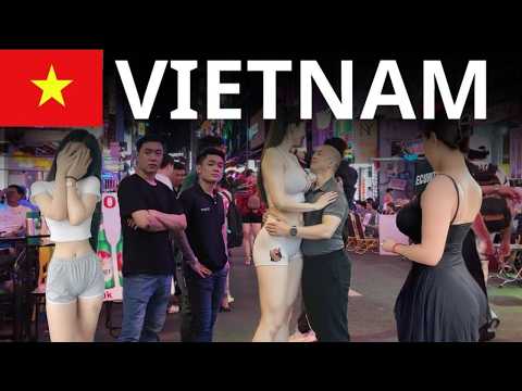 Vietnam Nightlife 2025| Saigon -Ho Chi Minh city Street Scene After Dark