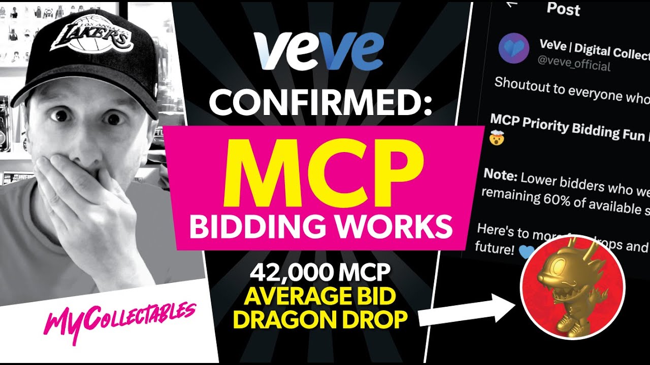 Veve MCP Priority Bidding WORKS! CONFIRMED 42k on Dragon Drop!! - YouTube