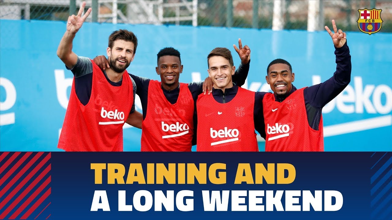 Last training session of the international week - YouTube