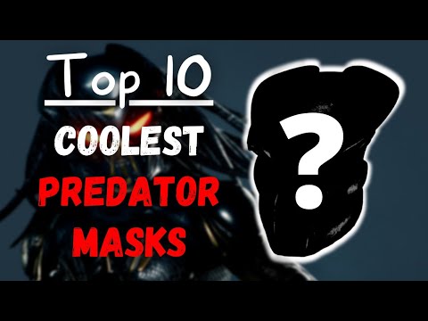TOP 10 COOLEST PREDATOR MASKS - Yautja Bio mask Ranked - YouTube