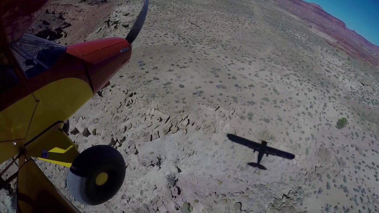 Utah Backcountry Flying 2017 Landing Poison Spings - YouTube