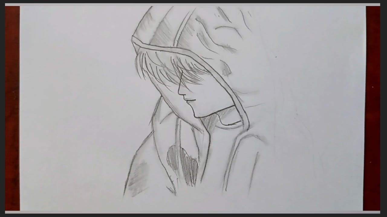 Anime Boy Dying Drawing