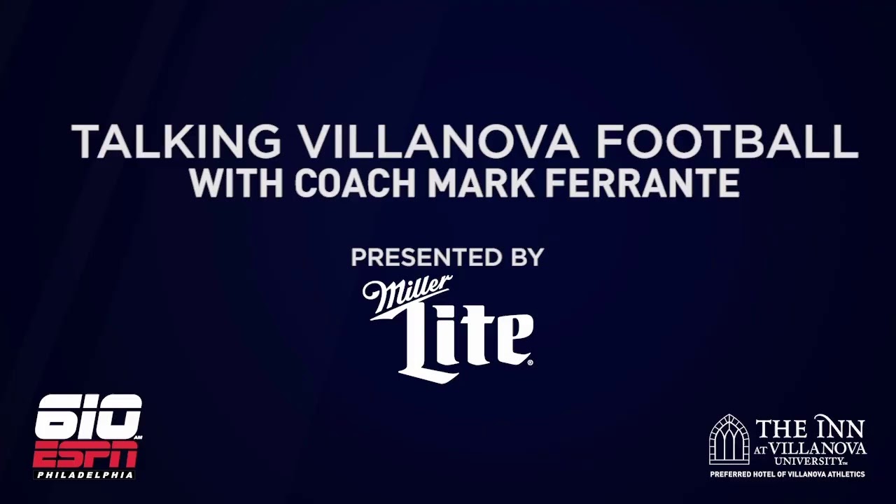 Talking Villanova Football with Coach Mark Ferrante - YouTube