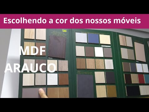Cores de MDF da Arauco. AMEI! - YouTube