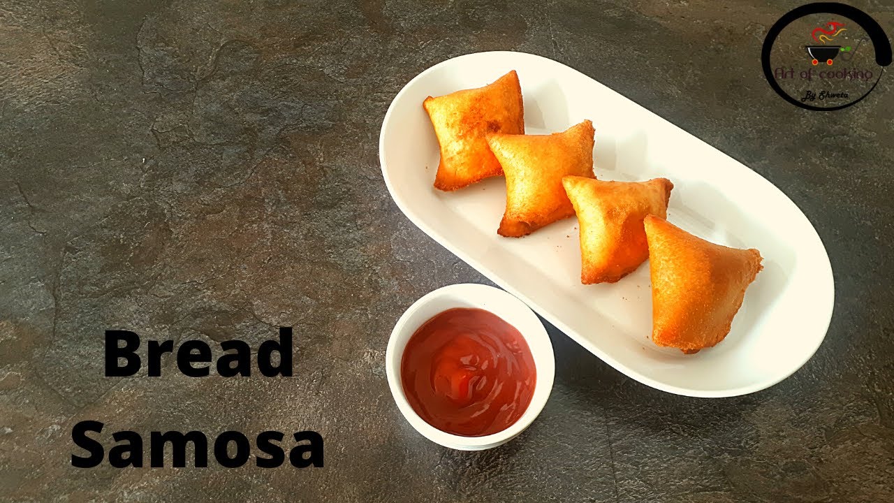 Bread Samosa/ Quick Bread Samosa Recipe - YouTube