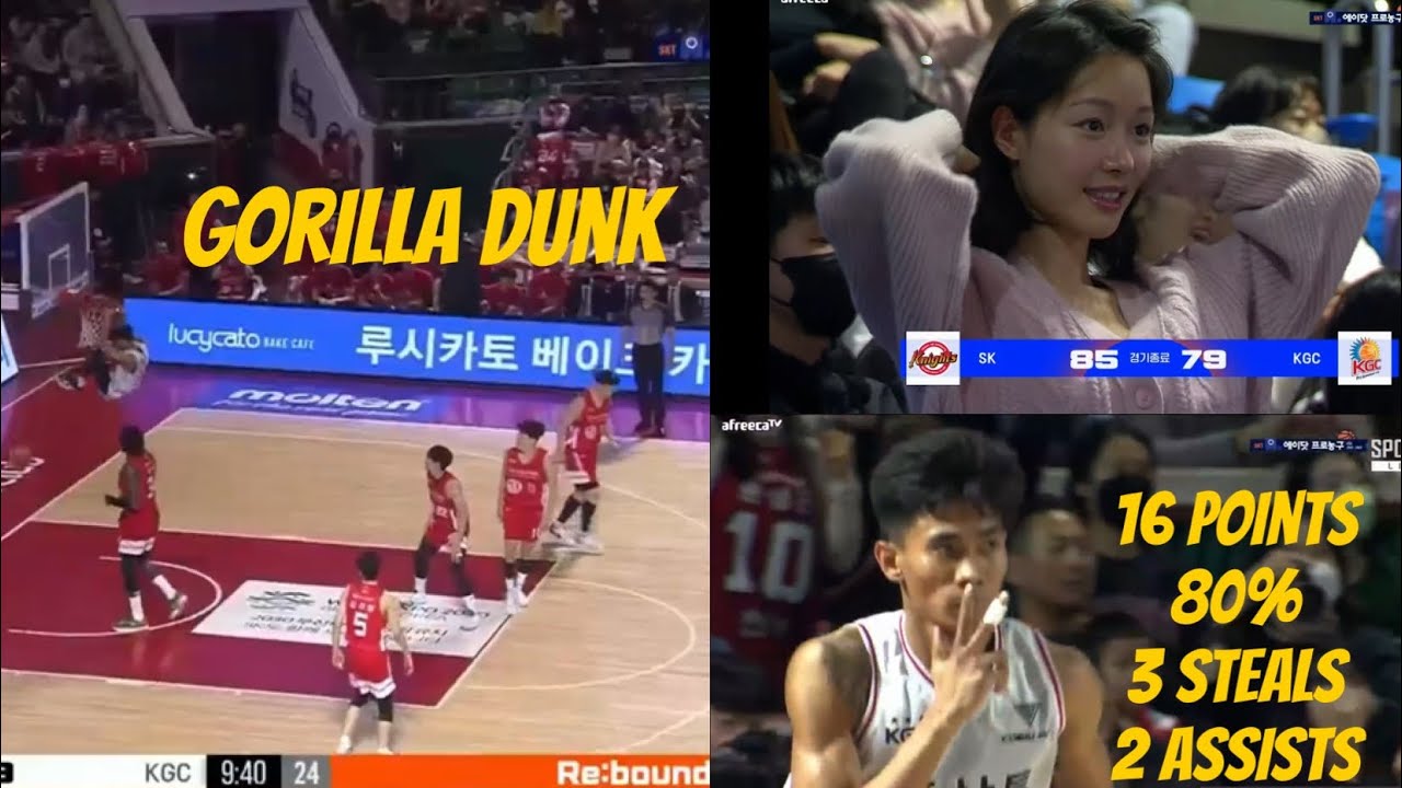 Rhenz Abando/gorilla dunk/super block/rookie MVP - YouTube