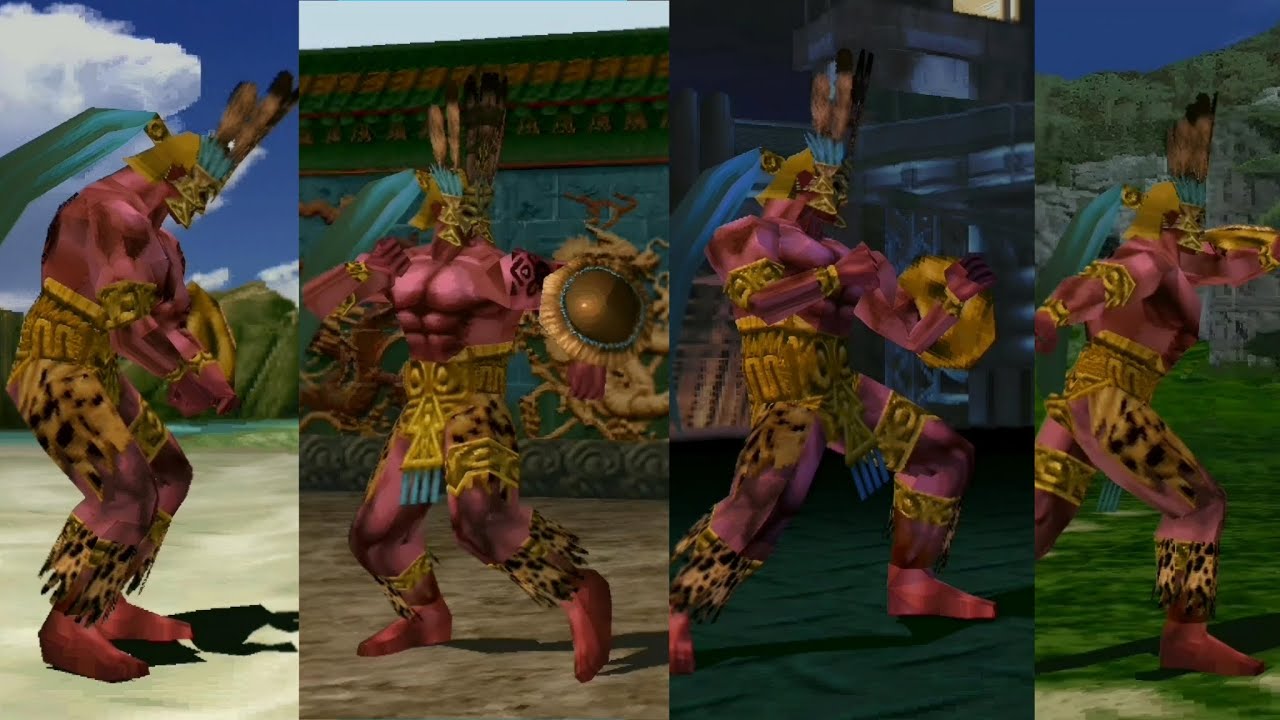 OGRE Same Movement & Pose ( Tekken 3 ) All Characters 2025 TN6 - YouTube