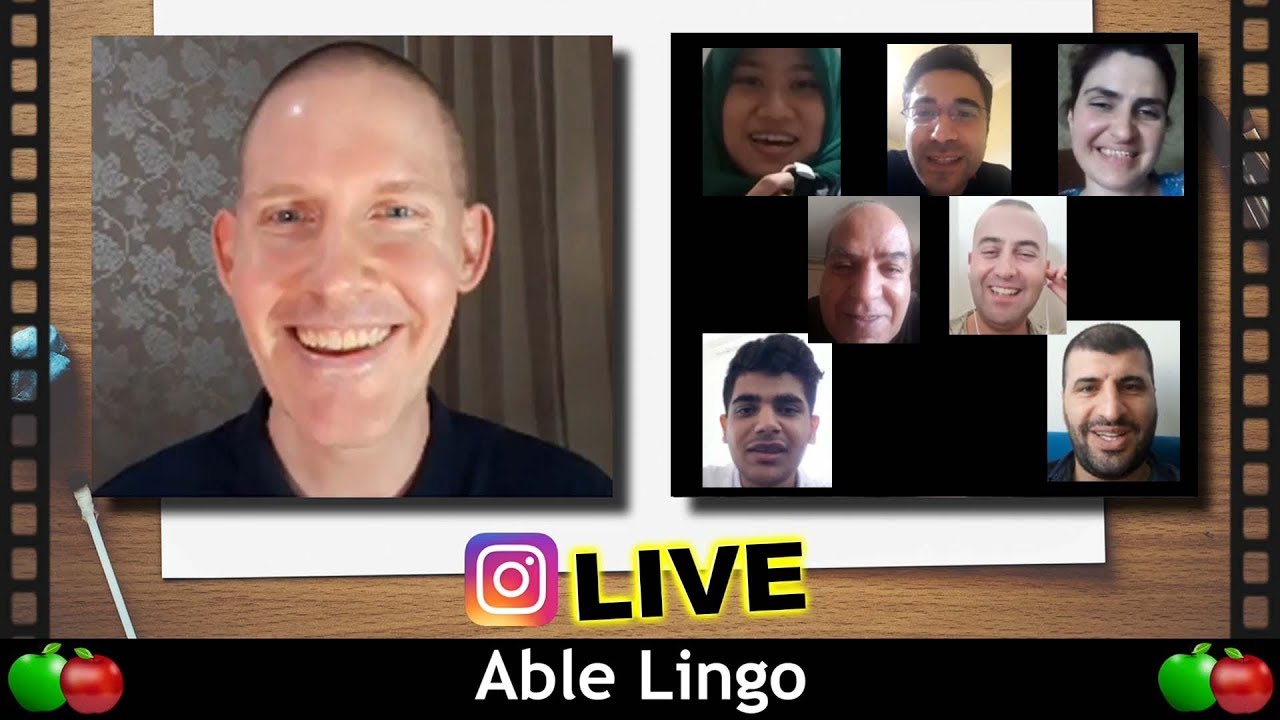 💜 IG LIVE 08Sep2019 | Chat with a Native | Interactive English Lesson ...