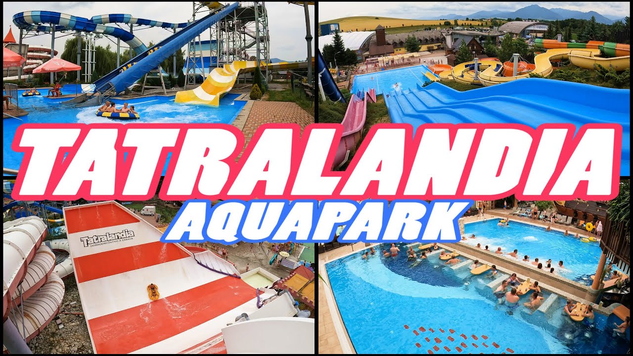 TATRALANDIA Aquapark - Liptovsky Mikulas Slovakia [4k] - YouTube